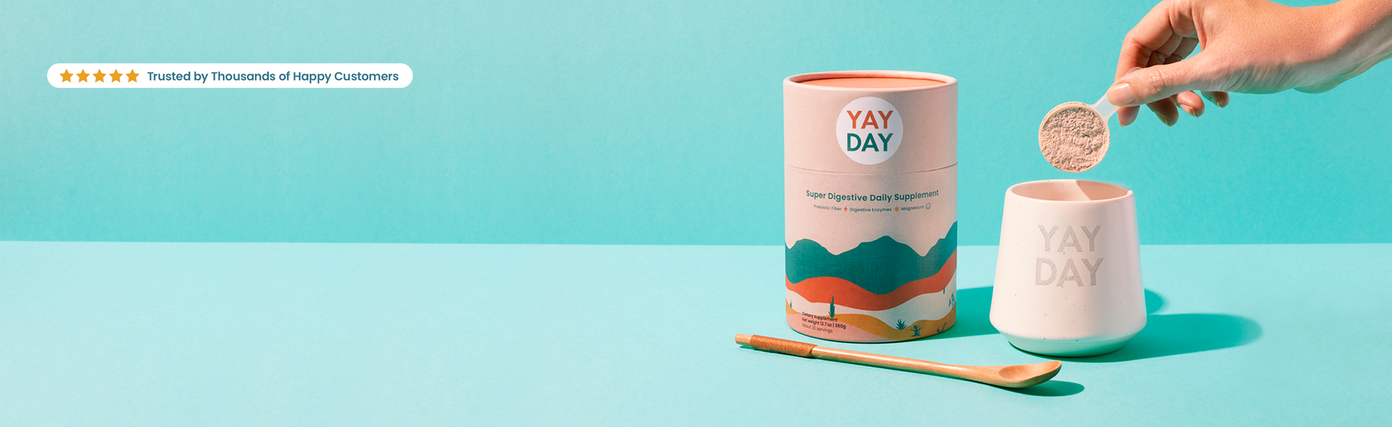 YayDay Digestive Super Supplement | Doctor-Developed for Gut Health