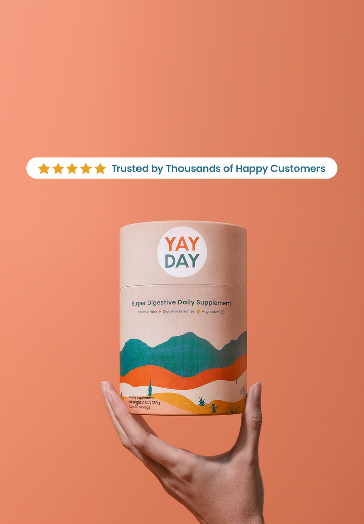 YayDay Digestive Super Supplement | Doctor-Developed for Gut Health